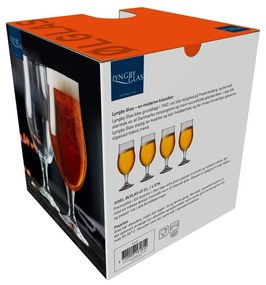 Sklenice na pivo v sadě 4 ks 490 ml Juvel - Lyngby Glas