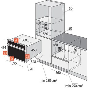 Concept KTV4544 Vestavná mikrovlnná trouba