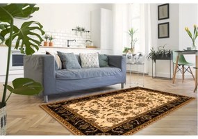 Vlněný kusový koberec Tari hnědý 170x235cm
