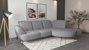 XXXLutz ROHOVÁ SEDAČKA, textil, šedá Sit & More - Sedací soupravy - 000144013245