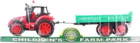 ORION Traktor s přívěsem na setrvačník / plast / 32 cm / 2 barvy / od