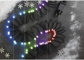 EMOS LED venkovní řetěz - kuličky 10m, RGB programy, časovač D5AA01