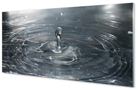 akrylový obraz pokles stříkající vodě 140x70 cm