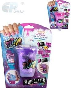 EP line Slime výroba slizu pro holky kreativní set shaker s glitry a figurkou mění barvu ep03905