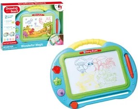 SPARKYS Kreslicí tabulka kufřík 2v1 oboustranná / 48 × 31 cm / od 3 le