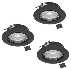 Eglo | Eglo 900754 - SADA 3x LED Podhledové svítidlo PENETO 1xGU10/2,8W/230V | EG900754