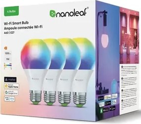 Nanoleaf Matter Wi-Fi A19 Smart RGB E27 (4 ks) / LED / E27 / 9W / 1100