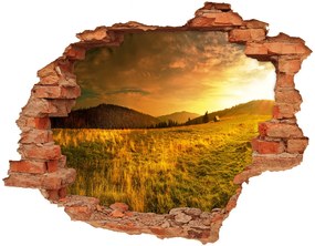 Wallmuralia Nálepka fototapeta 3D výhled Panorama Tatry 90x70 cm