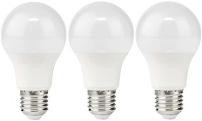 Led žárovka nedis led žárovka, e27, a60, 11 w, 1055 lm, 2700 k, 3 kusy