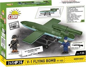 COBI 3135 II WW V-1 Flying Bomb FI 103, 1:35, 265 k, 2 f