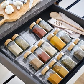 usporadejto.cz Sada 24ks kořenek DECOR se 2 schůdky do šuplíku COMPACTA