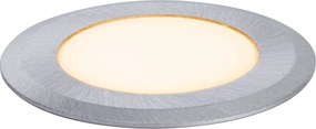 P 94726 LED zemní svítidlo zlaté světlo neláká hmyz IP67 kruhové 50mm 2200K 2,2W 230V hliník umělá hmota/kov - PAULMANN