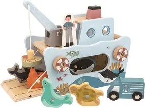 2KIDS TOYS Magnetická hračka Rybářská loď / od 2 let