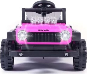 Elektrické autíčko Milly Mally Prime 2w1 pink