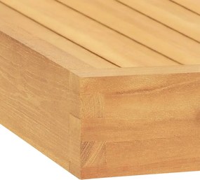 vidaXL Servírovací podnos 70 x 70 cm masivní teakové dřevo [315459]
