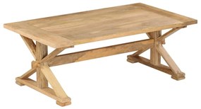 Konferenční stolek 110 x 60 x 40 cm masivní mangovníkové dřevo - Default Title
