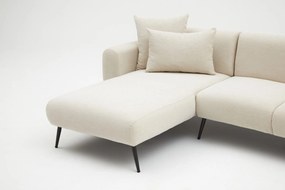 Hanah Home Rohová pohovka SIDE krémová levá 252 cm