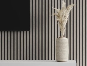 Mexen Lam-B, akustické stěnové lamely 275 × 30 cm, HDF deska 4 mm, technická dýha, dub stříbřitý, S100-275307-3015-007