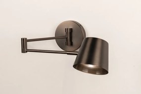 Nástěnné svítidlo Snap Fosca Coffe Brown Mini