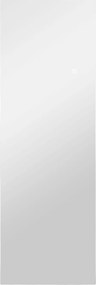 HOMCOM celoplošné zrcadlo 40 x 120 cm stojící zrcadlo s LED světlem, nástěnné zrcadlo s dotykovým ovládáním, bezrámové podlahové zrcadlo, do ložnice,…