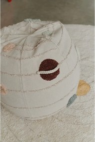 Krémový dětský sedací vak Solar System – Lorena Canals