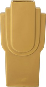 Váza Ata 30,5 cm žlutá