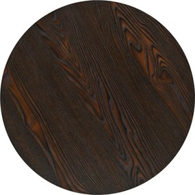 vidaXL Bistro stůl MDF a ocel kulatý 60 x 75 cm [245609] Barva: dub