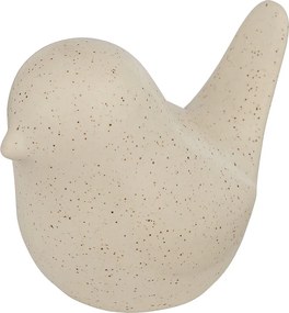 Butlers BIRDY Ptáček keramický 10 cm - béžová