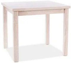 Casarredo Jídelní stůl ADAM 90x65 dub sonoma