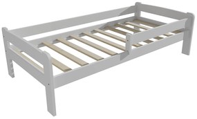 Vomaks Dětská postel se zábranou VMK009C KIDS Rozměr: 80 x 160 cm, Barva: barva šedá