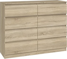 TPS Komoda MALAVA M8 120 cm - Dub Sonoma