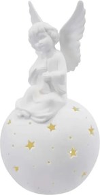 EMOS LED keramický anděl 29cm DCLW33