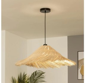 Brilagi - LED Lustr na lanku CERIA BOHO 1xE27/40W/230V pr. 100 cm ratan