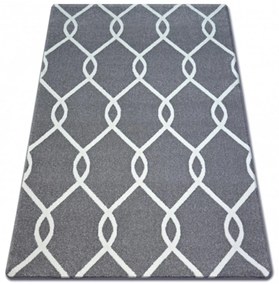Kusový koberec Beno  šedý 200x290cm