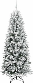 Umělý vánoční stromeček Bílá 210 cm PVC, plast, ocel a PE 3396060