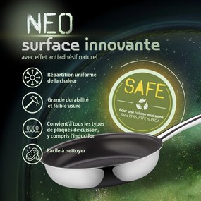 Pánev Ø 20 cm – Orion Expert Neo Multi-Layer Lunasol - 601400