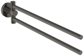 Ideal Standard IOM - Držák ručníků, otočný, délka 37 cm, Magnetic Grey A9131A5