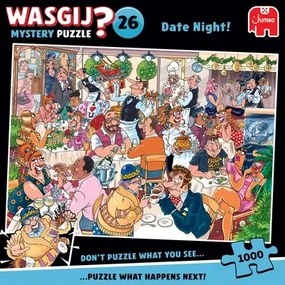 JUMBO Puzzle WASGIJ Mystery 26: Rande! / 1000 dílků / od 12 let