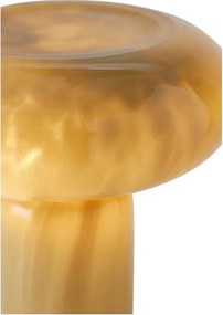 Khaki skleněná stolní lampa (výška 28 cm) Aurora – Ellos Home