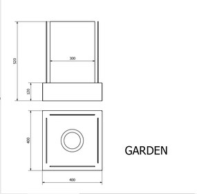 Biokrb GARDEN černý