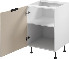 SORENTO pl | dolní skříňka D60 s dvířky | 60 cm | LEVÁ | bílá/béžová