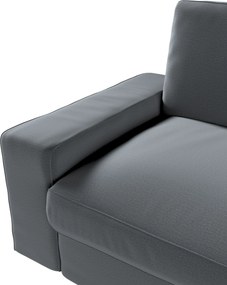 Potah na pohovku Kivik  3-místná, rozkládací barva šedá látka sametová