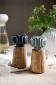 Kähler Design Dřevěný mlýnek Hammershøi Anthracite - S