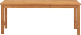 Zahradní lavice 114 cm masivní teakové dřevo 316626