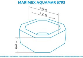 Marimex | Vířivý bazén Marimex AQUAMAR 6793 | 11400289