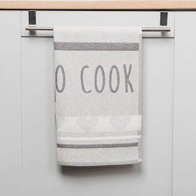 MARKIZETA COOK Kuchyňská utěrka, velikost 50x70 cm, barva šedá 002 S00007/SCI/002/050070/1