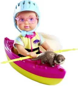 SIMBA Panenka Evička Evi Love s kajakem / 12 cm / od 3 let