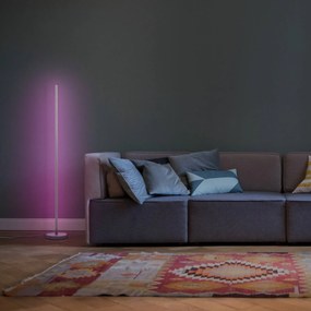 LEDVANCE SMART+WiFi Floor round stojací lampa bílá