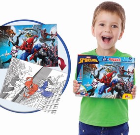 Lisciani Spider-Man puzzle oboustranné 48