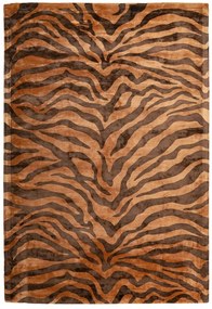 Kayoom Kusový koberec Sinai 125 Hnědá / Tmavě Hnědá Rozměr koberce: 200 x 290 cm